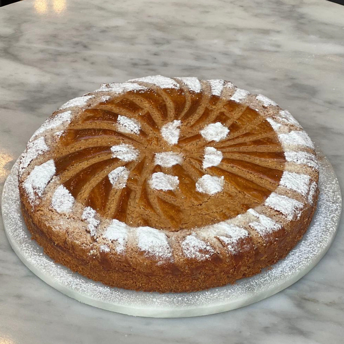 Gateau Basque (Crusty tart with almond frangipan filling) – Salwa ...